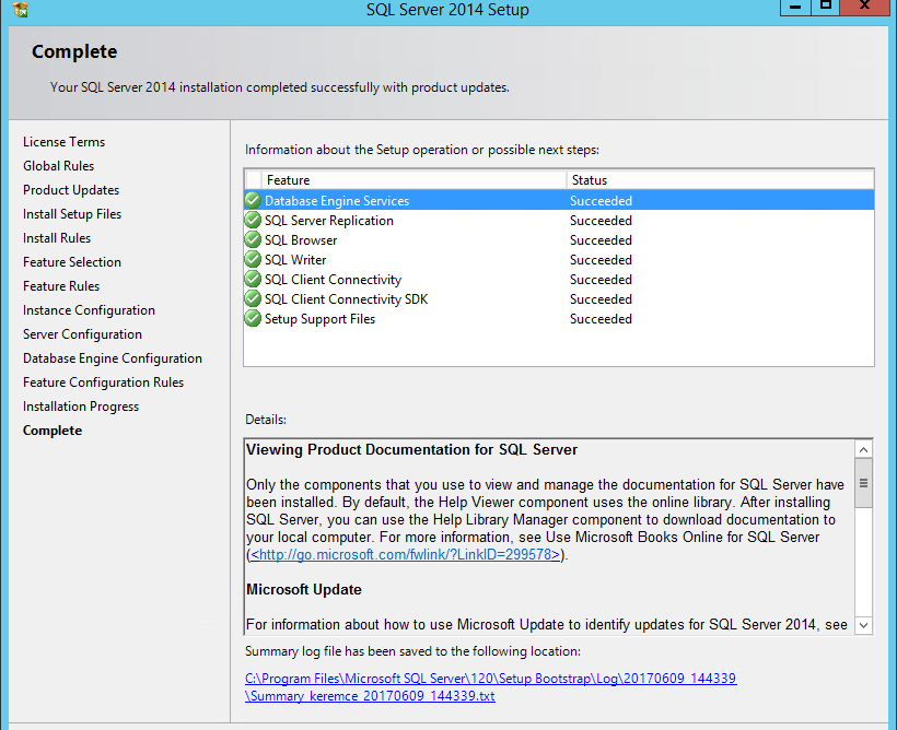 SQL Server 2014 Express Kurulumu | LimonHost